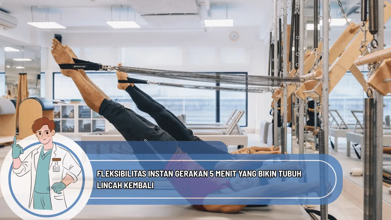 Fleksibilitas Instan Gerakan 5 Menit yang Bikin Tubuh Lincah Kembali